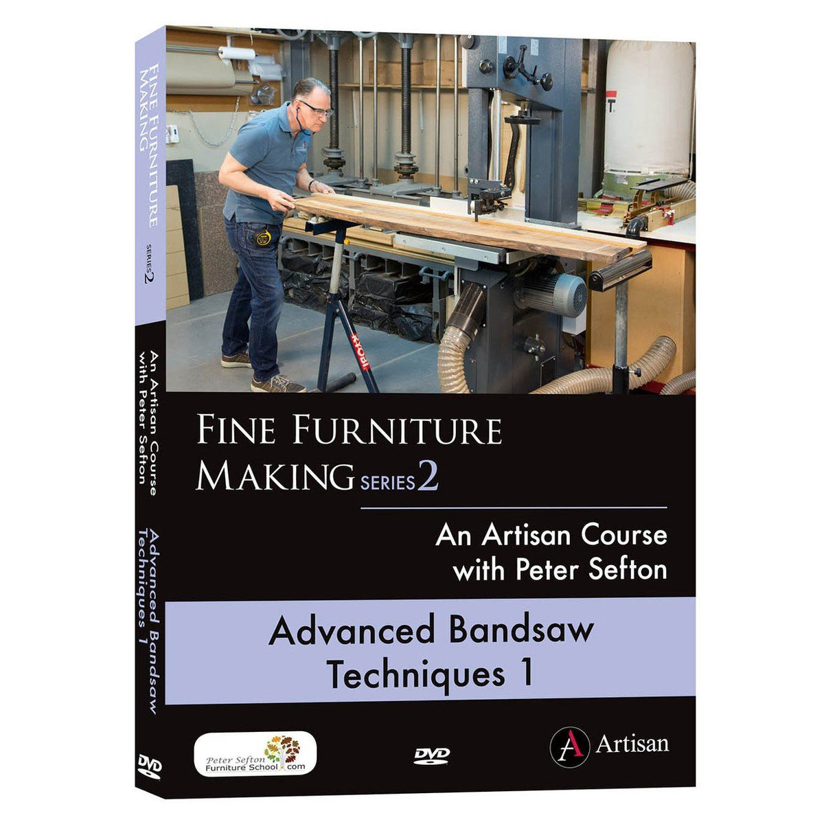 Peter Sefton Advanced Bandsaw Techniques 1 DVD | Wood Workers Workshop