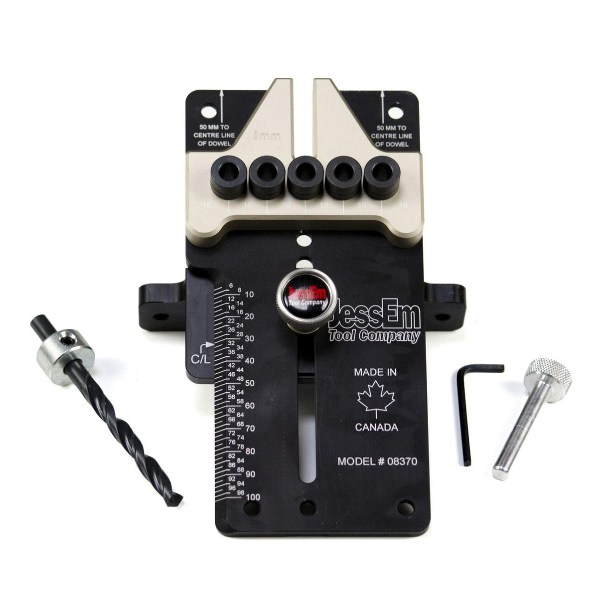 JessEm - Dowelling Jig Main - 8mm | Wood Workers Workshop