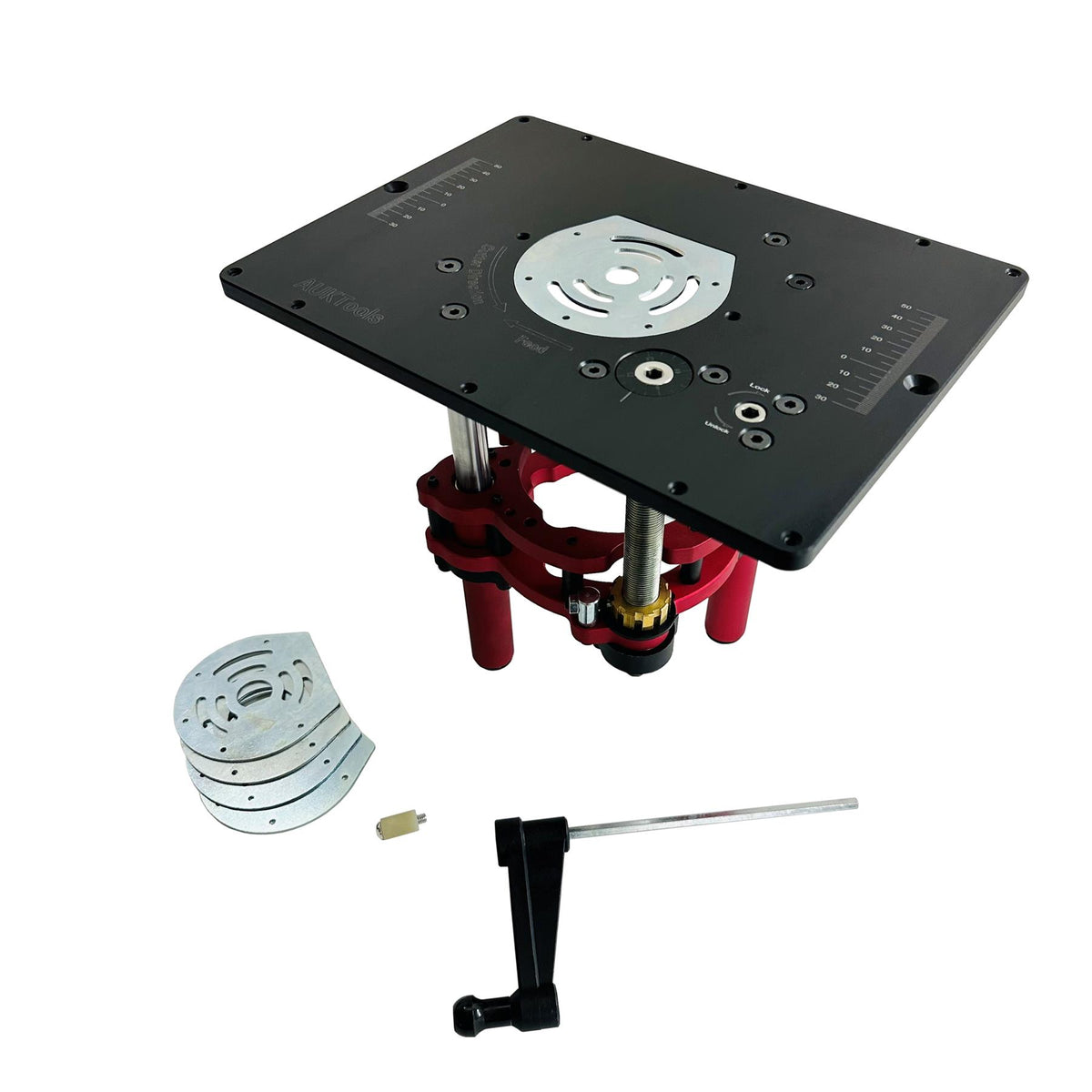 AUKTools ACCU Lift Router Lift EU | Wood Workers Workshop