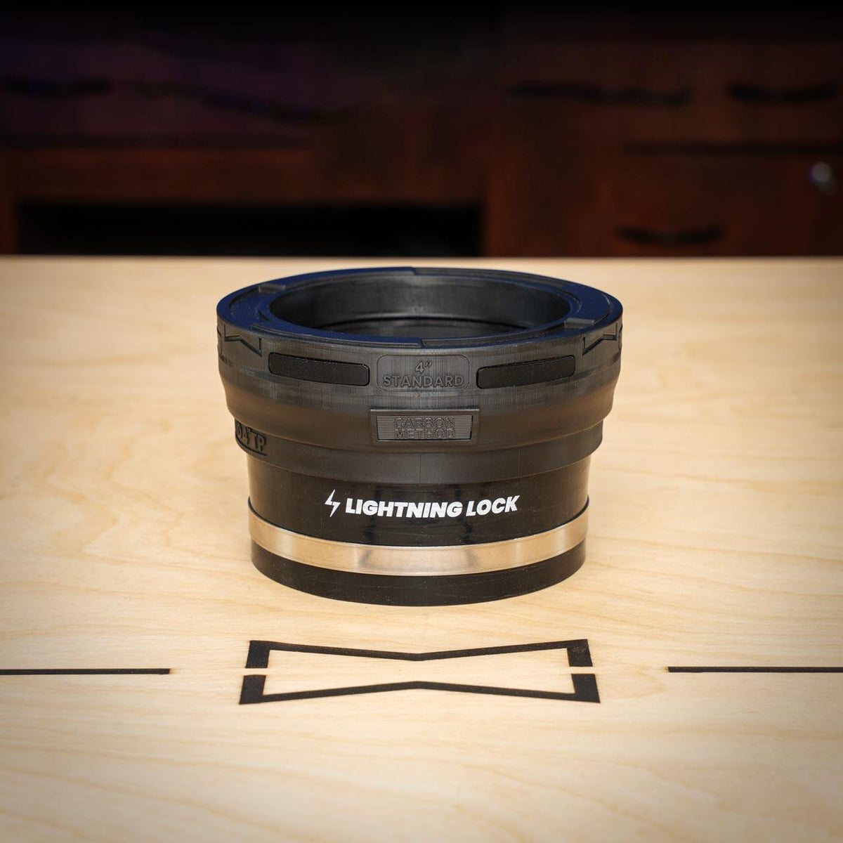 Lightning Lock 102mm/4" Standard to 102mm/4" ToolPort Fitting | Wood ...